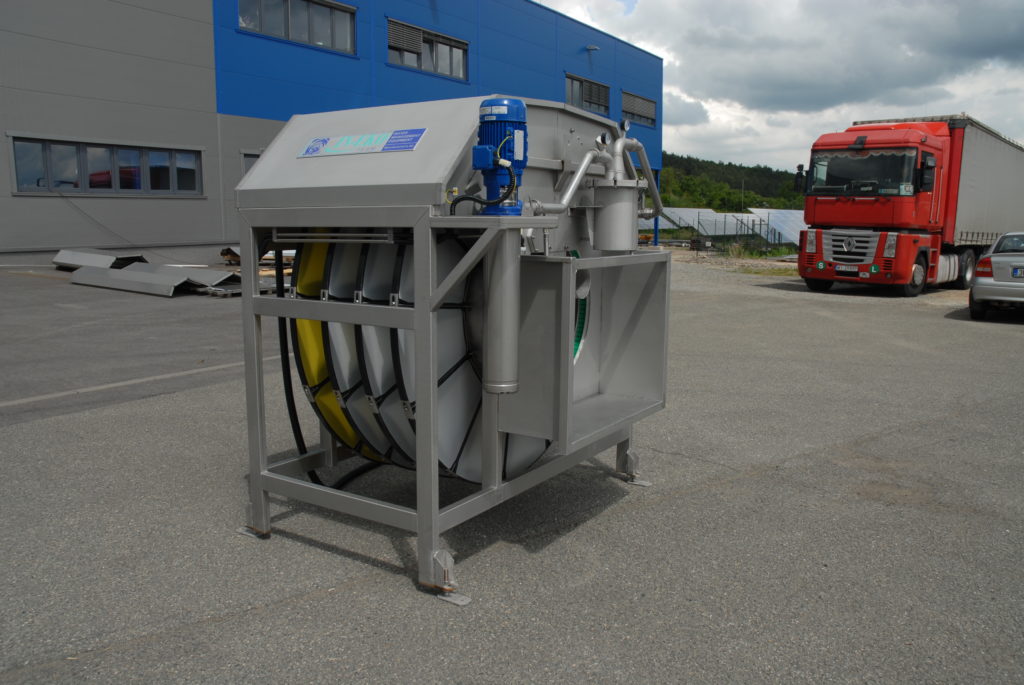 Mikrofiltrace a filtrace odpadních vod - diskový filtr, mikrosítový ...